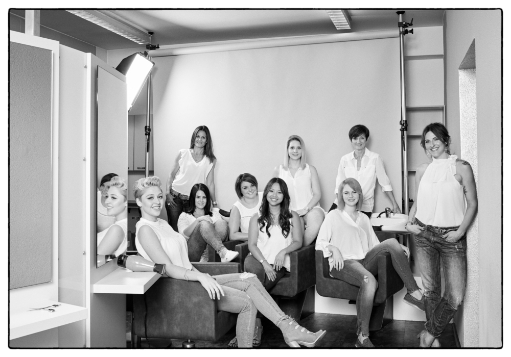 Teambilder für Coiffure Europe – Fotografie Zehnder